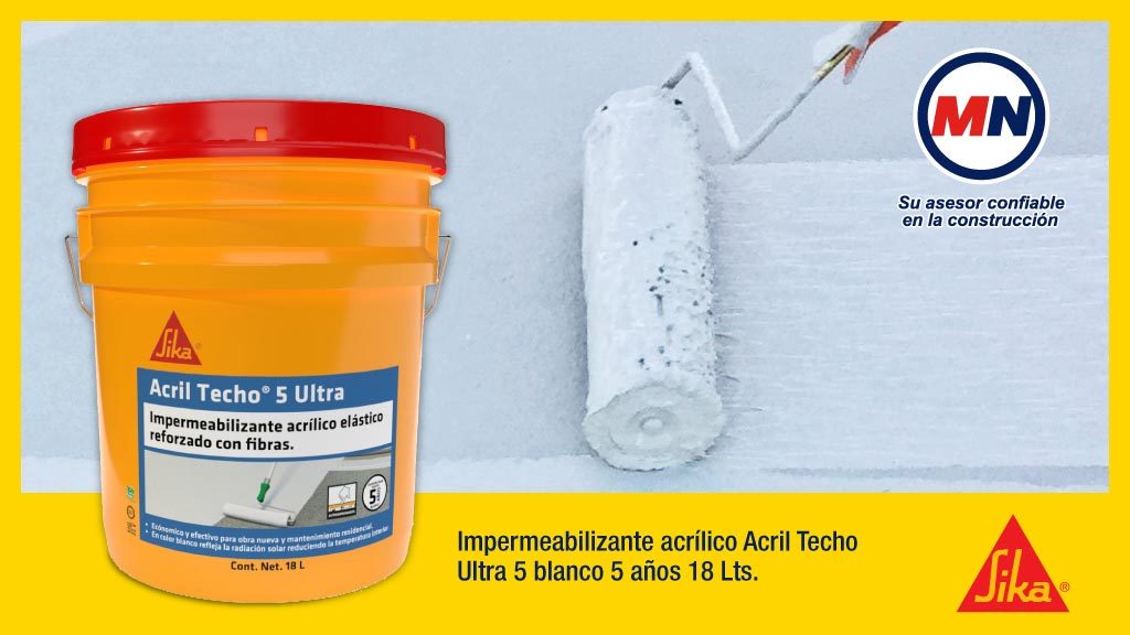 Cómo aplicar impermeabilizante Sika - MN Home Center