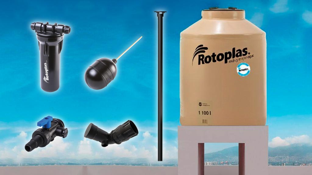 ¿Cómo se instala un tinaco Rotoplas?