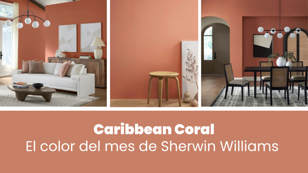Caribbean Coral: color del mes Sherwin Williams | MN Home Center