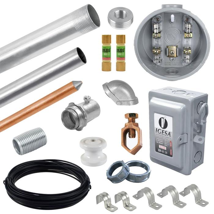 Kit Acometida IGESA 110 Volts | Material Eléctrico - - Disponible sobre ...
