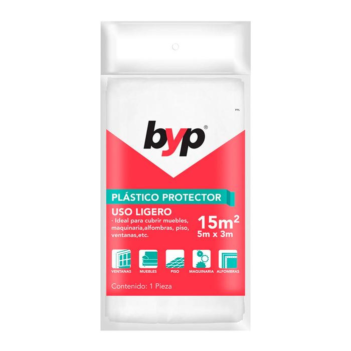 Plasti Protector Byp Uso Ligero 15 m2 [3010100108255] - $32.00 : MN ...