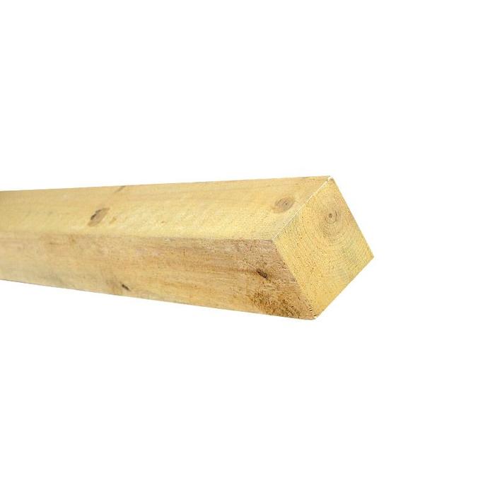 Madera Pino Polín 4 x 4 x 10 núm 2 Áspera