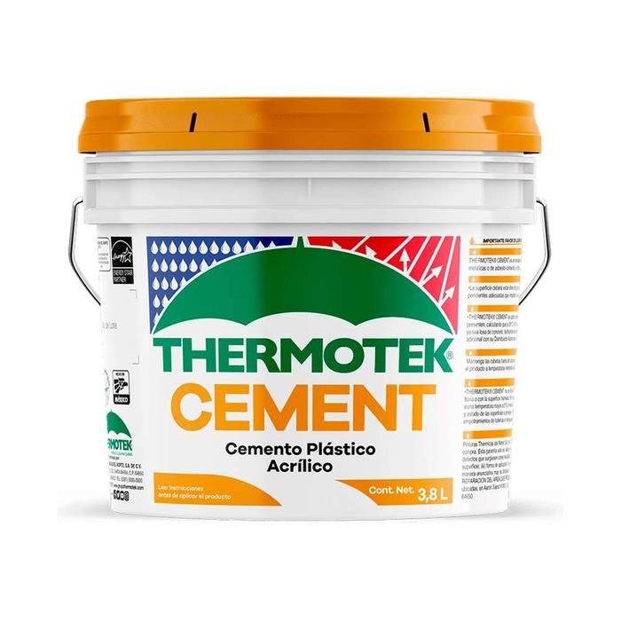 Cemento Acrílico Blanco Thermotek 4 Lt - $455.00
