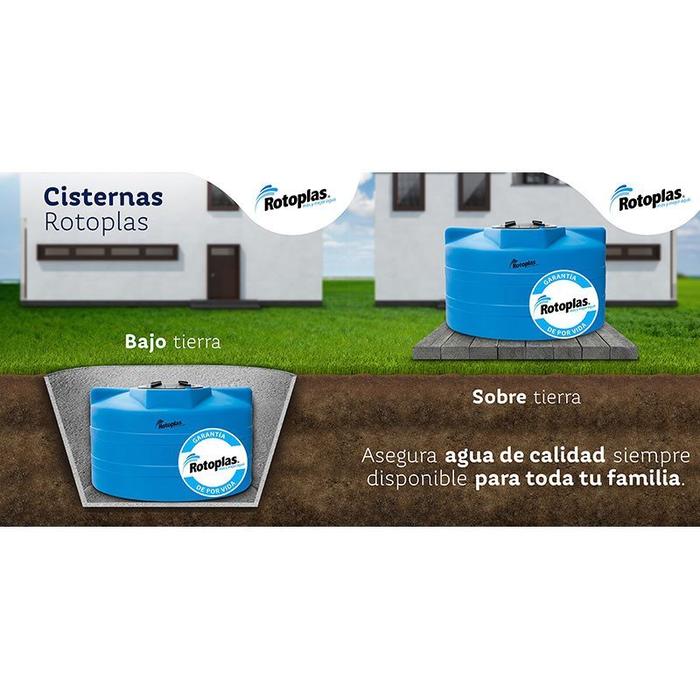 Cisterna Equipada 5000 Lts Rotoplas | Plomería - $24,199.05
